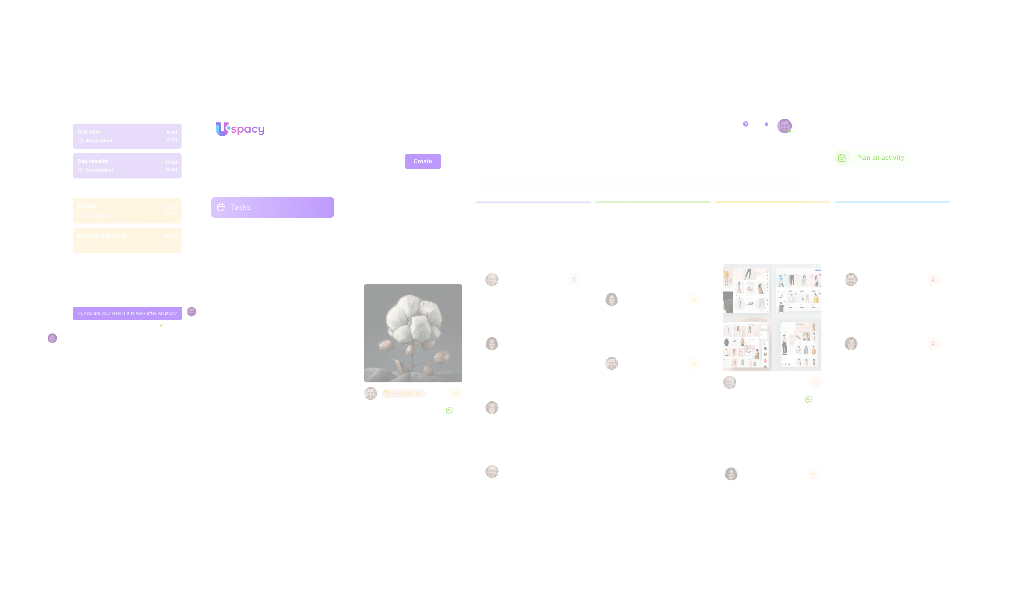 Uspacy Is A Single Workspace For Organizing Daily Processes Of Companies